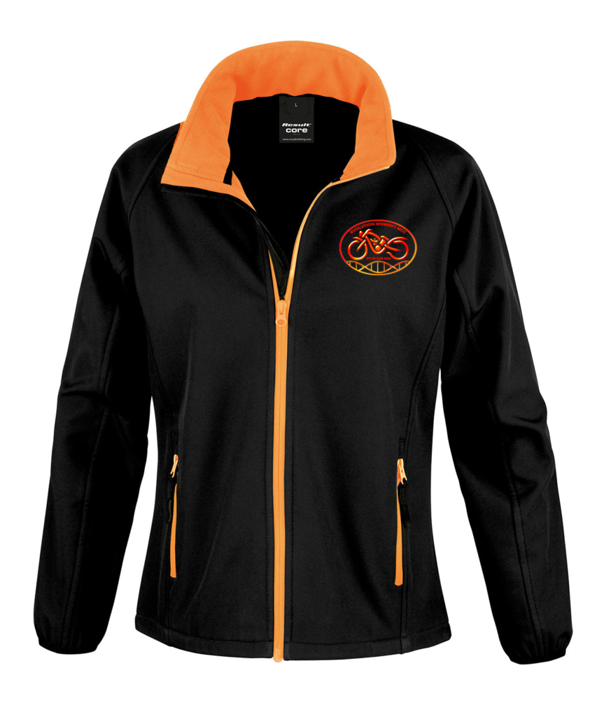 Shell Jacket Black Orange Evolution Wmcc
